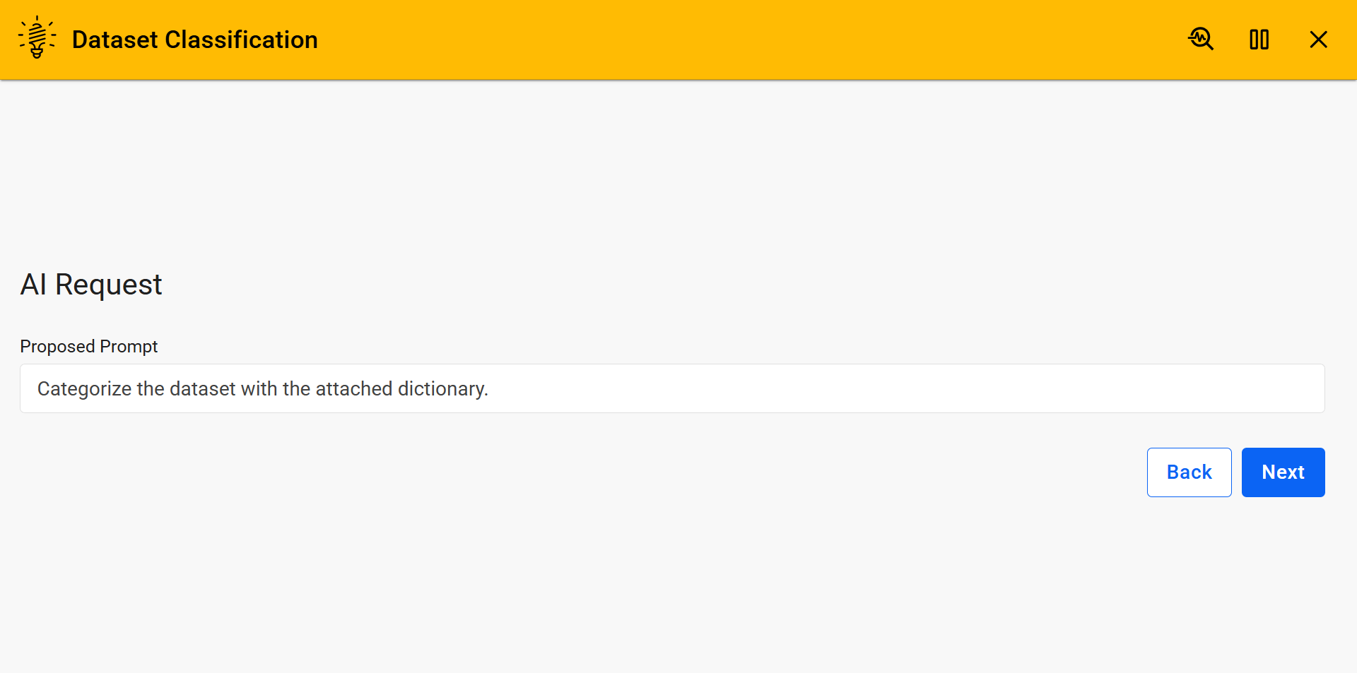 Dataset Classification - ChatGPT Example - Novacura Marketplace 2025