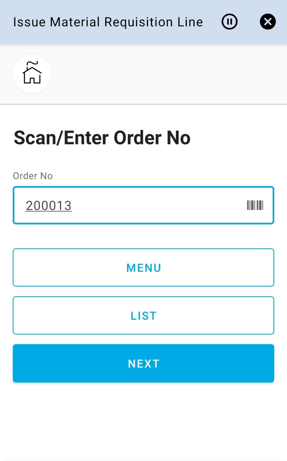 Issue Material Requisition Line Cloud - Novacura Marketplace 2024